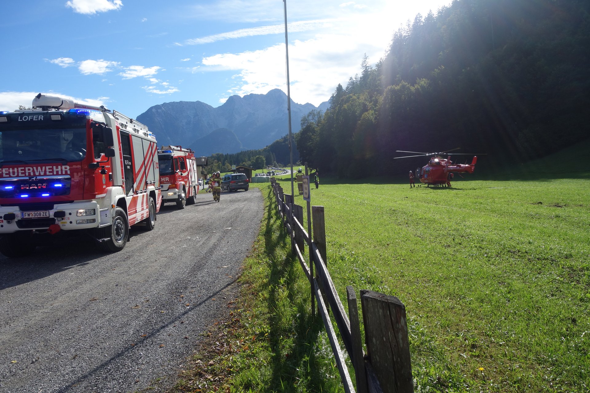 Verkehrsunfall bei Lofer | Pinzgau-Aktuell